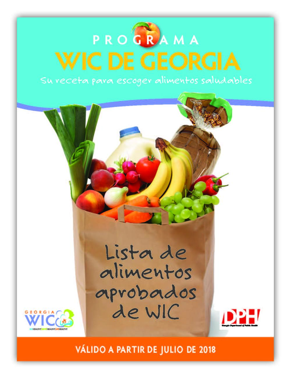 WIC Approved Foods List | Georgia Department of Public Health